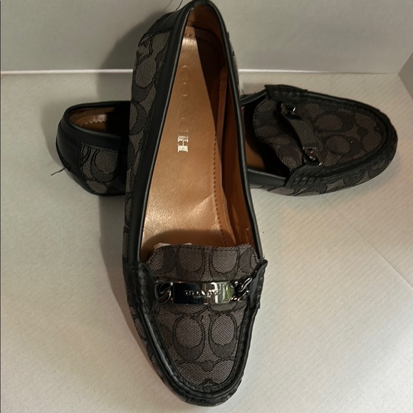 Coach | Shoes | Coach Black Flats Timeless Design | Poshmark